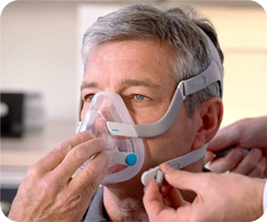 Instalaçao do equipamento - Terapia CPAP Portugal